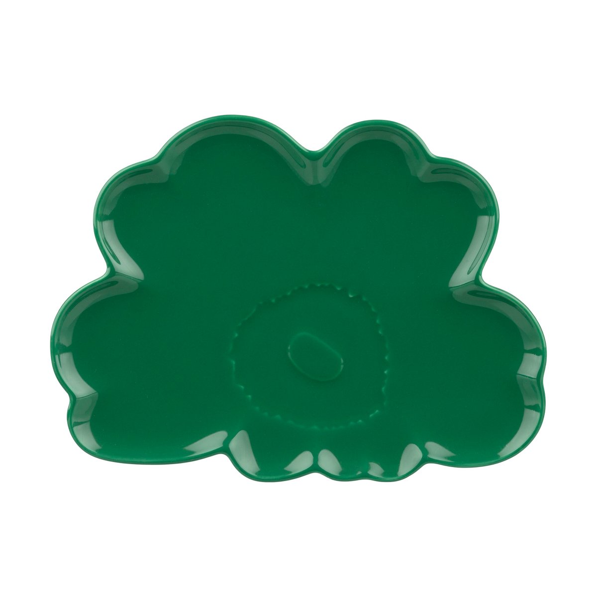 Marimekko Unikko Shape lautanen 19 cm Vihreä | Hinta 21.73